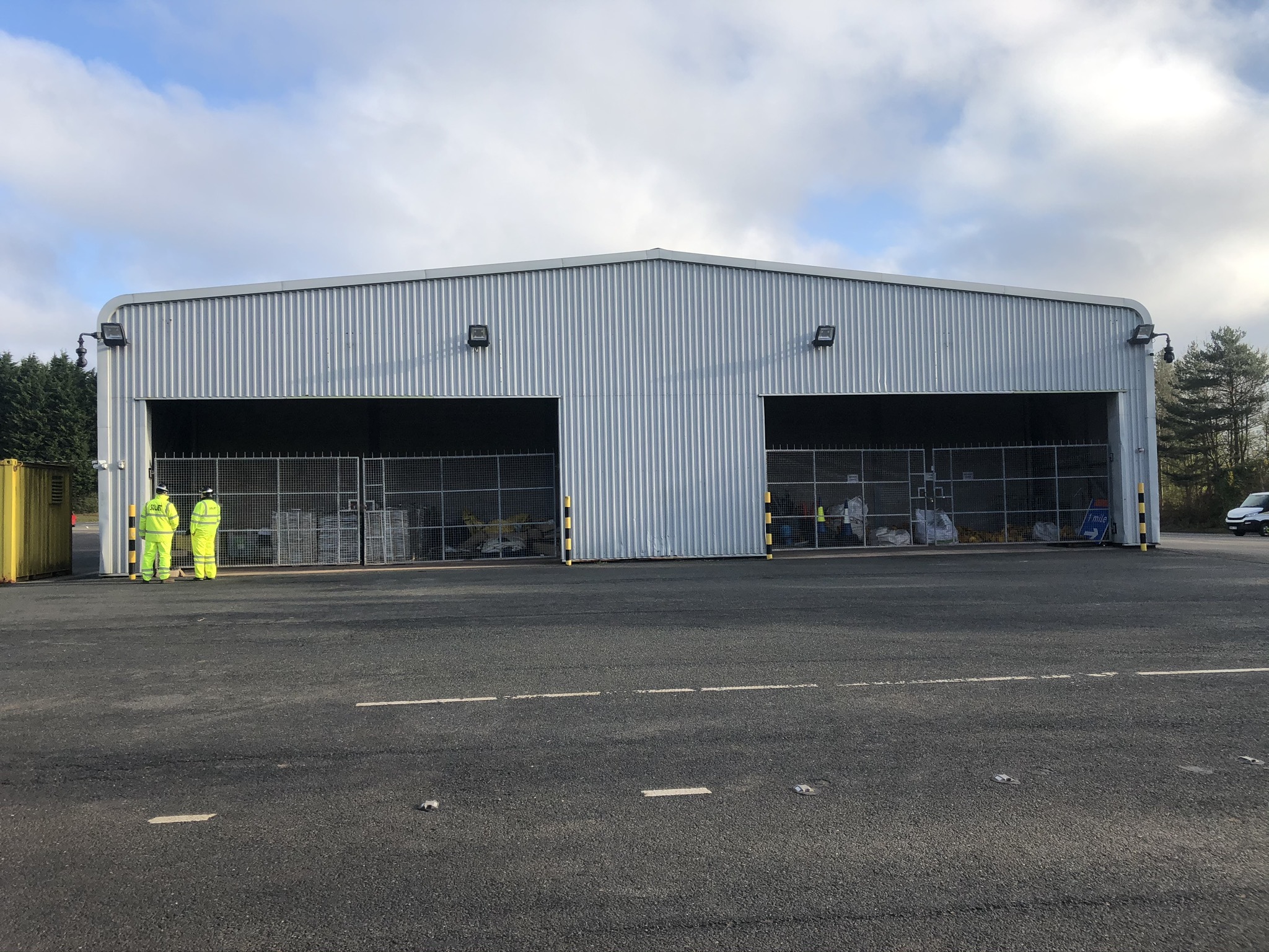 Kier Highways, Stafford Park, Depot Extension – SOLJET Construction