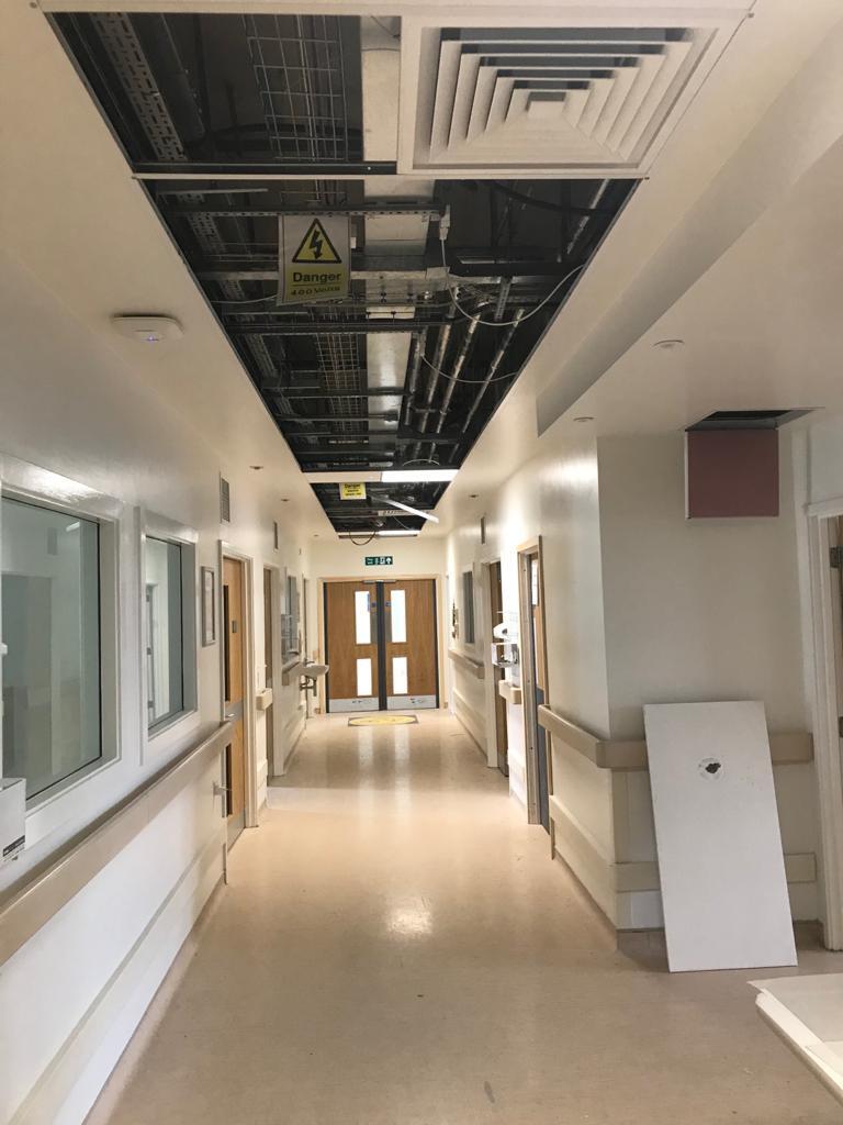 Kajima, Sheffield, Northern General Hospital – SOLJET Construction
